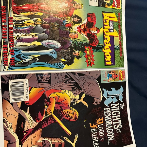 Marvel | Accents | Marvel Comics The Knights Of Pendragon Comic Book ...